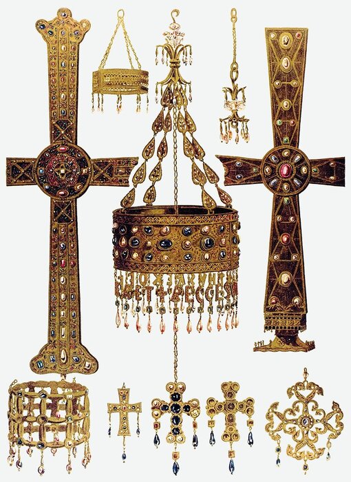 LA ORFEBRERÍA VISIGODA: El detallado arte Germano :: Mapoula con Historia